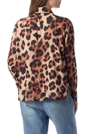DO BY DEE OCLEPPO Yuna Leopard Print Button-up Shirt