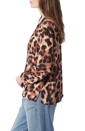 DO BY DEE OCLEPPO Yuna Leopard Print Button-up Shirt