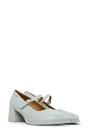 Camper Kora Mary Jane Pump - Light Pastel Grey