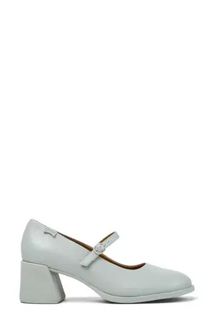 Camper Kora Mary Jane Pump - Light Pastel Grey