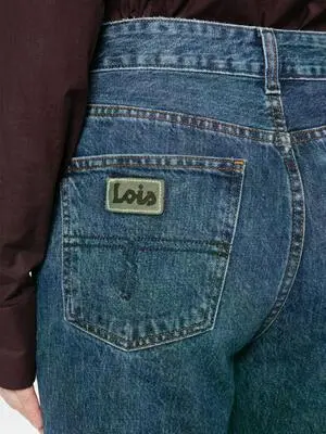 LOIS Logo-patch Jeans