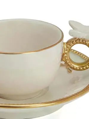 VILLARI Butterfly-embellishment Coffe Cup