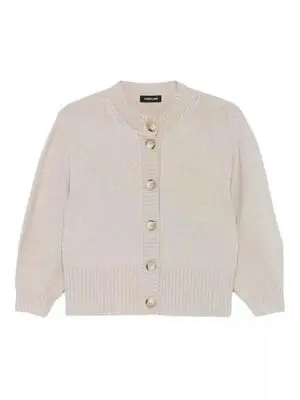 ANNE CLAIRE Crew-neck Cardigan