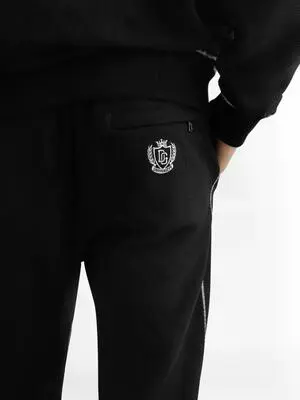 Dolce & Gabbana Logo-embroidered Side-striped Track Pants