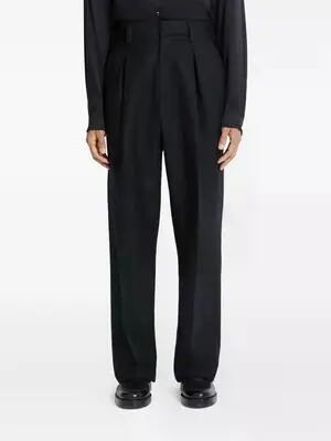 Zegna Pleated Wool Trousers