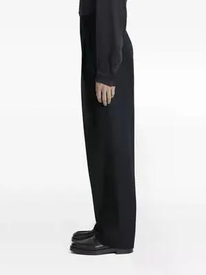 Zegna Pleated Wool Trousers