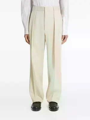Zegna Pleated Wool Trousers