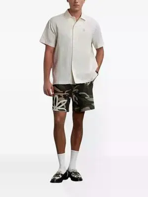 Filling Pieces Camouflage-pattern Shorts