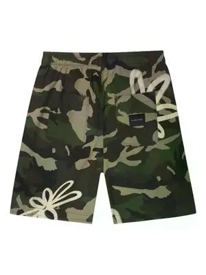 Filling Pieces Camouflage-pattern Shorts