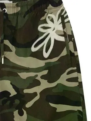 Filling Pieces Camouflage-pattern Shorts