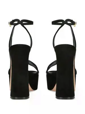 GIANVITO ROSSI 105mm Platform Ankle-strap Sandals