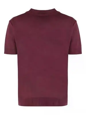 Calvin Klein Ribbed-edge T-shirt