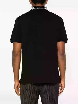 Alexander McQueen Stripe-detail Polo Shirt