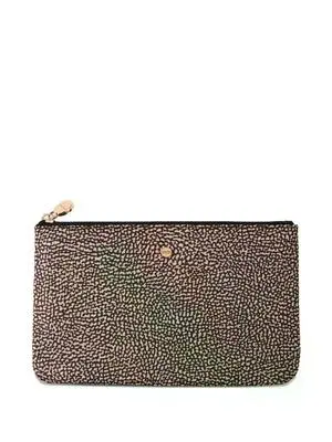 Borbonese Busta Zip-top Wallet - Brown