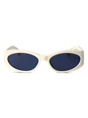 Jacquemus Logo-print Sunglasses - White