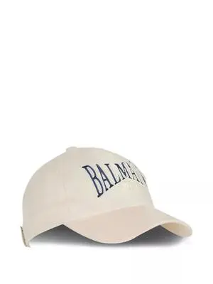 Balmain Embroidered Logo Baseball Cap
