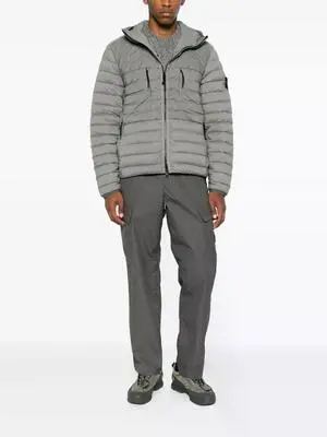 Stone Island Hooded Quilted Jacket