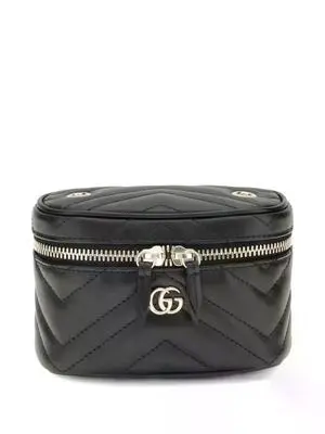 Gucci Quilted Leather Makeup Bag