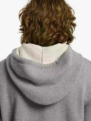 BARRIE Hooded Zip-up Sweater