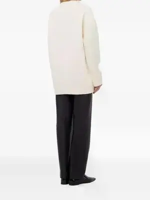 Loulou De Saison Draped Coat - White