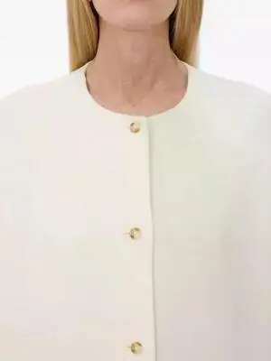 Loulou De Saison Draped Coat - White