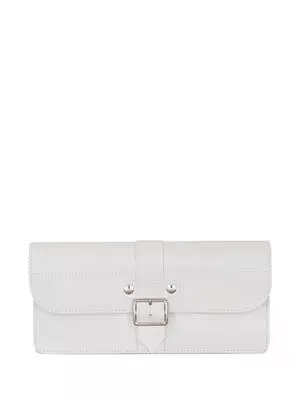 Comme Des Garçons Buckle Leather Wallet - White