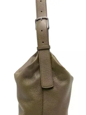 THE ROW Isa Leather Shoulder Bag - Brown