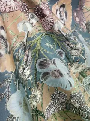 ASPINAL OF LONDON Botanical Silk Scarf