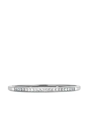 PRAGNELL 18kt White Gold Diamond Bangle - Silver