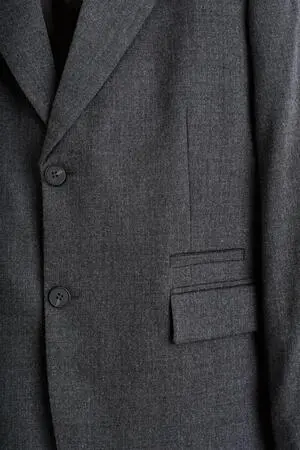Cos Single-breasted Wool Blazer
