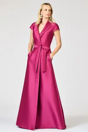 Sachin & Babi Etienne Gown - Red