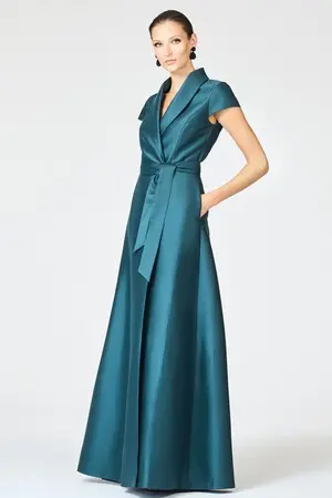 Sachin & Babi Etienne Gown - Green