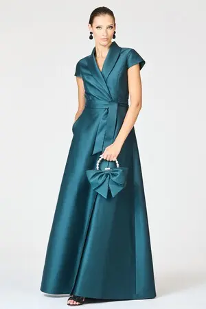Sachin & Babi Etienne Gown - Green