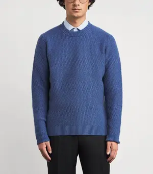 Harrods Textured Cashmere Sweater