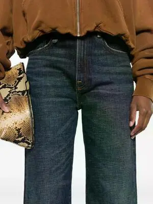 R13 High-waisted Wide Leg Jeans