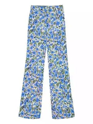 Malìparmi Floral Print Trousers
