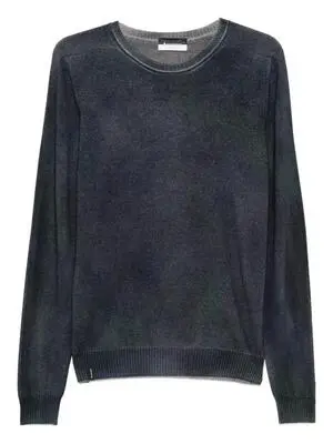 AROVESCIO Crew Neck Long Sleeve Sweater