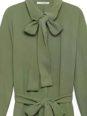 Malìparmi Bow-tie Belted Dress