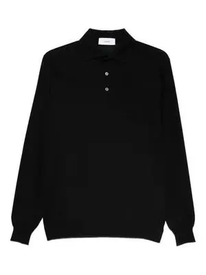 LARDINI Long-sleeve Polo Shirt
