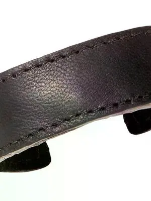 JENNIFER BEHR Mini Leather Hair Tie - Black