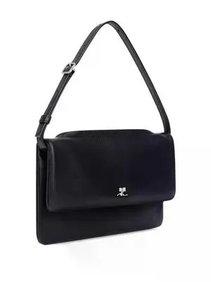COURREGES Cuff Leather Shoulder Bag