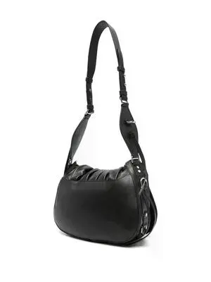 Isabel Marant Étoile Pleated-detail Drawstring Shoulder Bag - Black