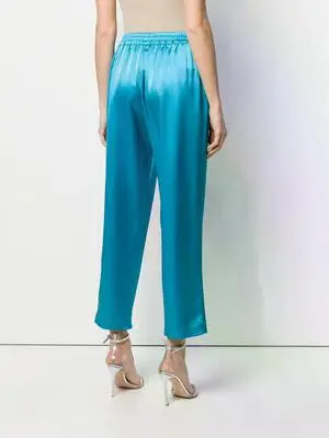 GIANLUCA CAPANNOLO Elastic Waist Trousers - Blue
