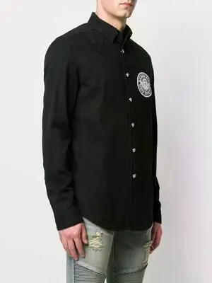 Balmain Embroidered Logo Shirt