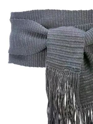 Voz Fringed Wrap-style Belt