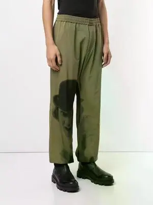 Undercover A Clockwork Orange Print Track Pants - Green