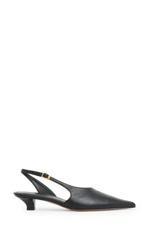 MANSUR GAVRIEL Anna Slingback Pump - Black