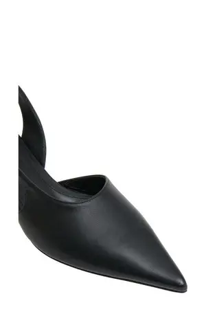 MANSUR GAVRIEL Anna Slingback Pump - Black