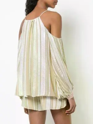 Zeus+dione Cold Shoulder Blouse