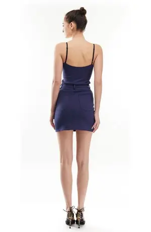 MOTHER OF ALL Kathrine Mini Skirt - Navy